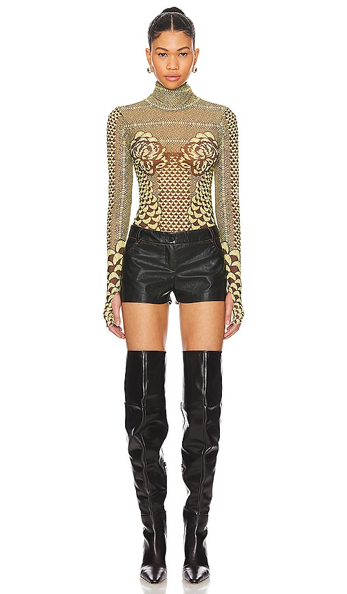 AFRM AFRM Zadie Floral Turtleneck Top